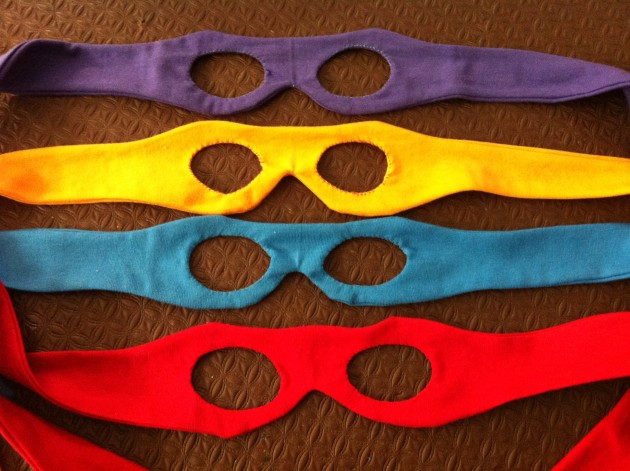 DIY Dress Ups – Ninja Turtle Masks – Australian Catholic Mums
